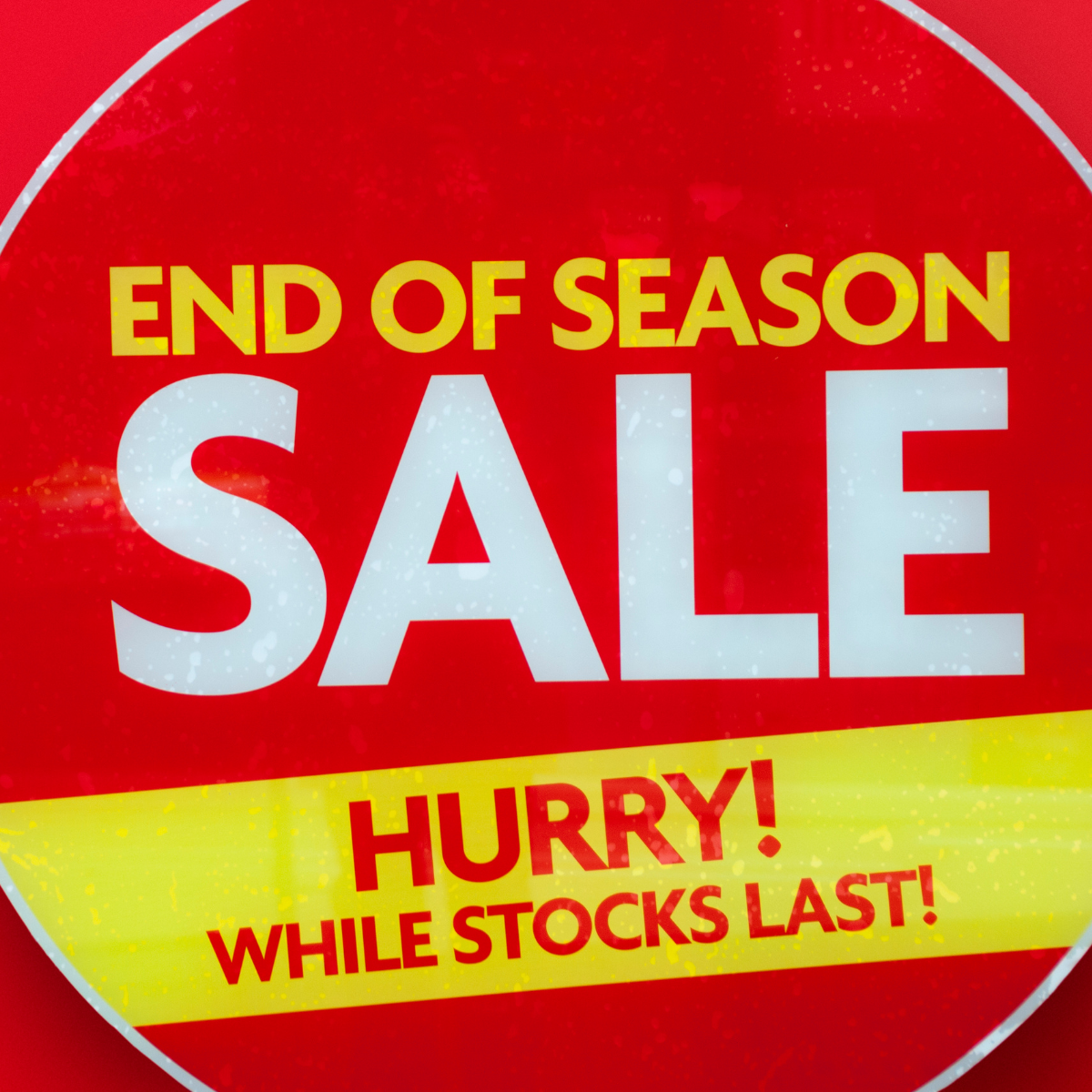 Close Out Items